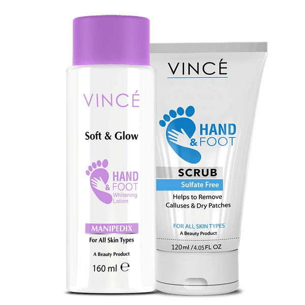 Transform Your Hands & Feet with Vince Hand & Foot Brightening Kit UAE ...
