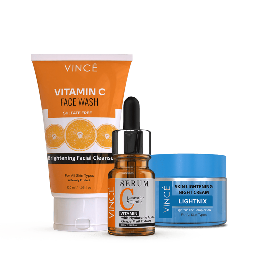 Get Glowing Skin with Vince Night Bundle | Brighten, Lighten, and ...