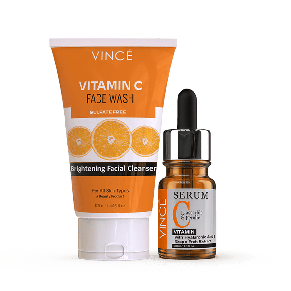 Vince Vitamin C Combo: Brighten, Cleanse, and Restore Skin | Vince UAE ...