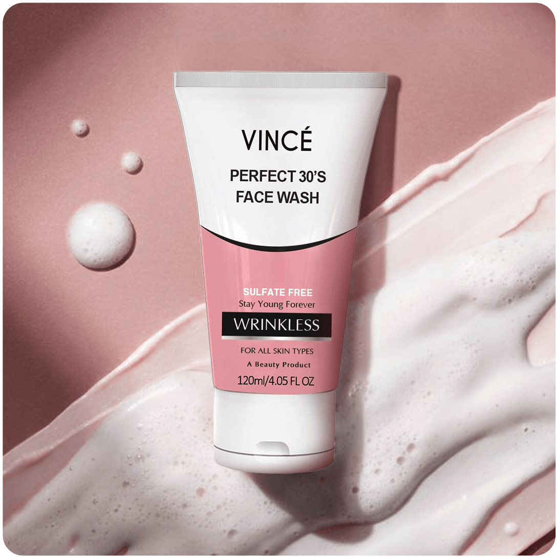 Vince Perfect 30's Face Wash | Hyaluronic Acid Formula | UAE Online ...