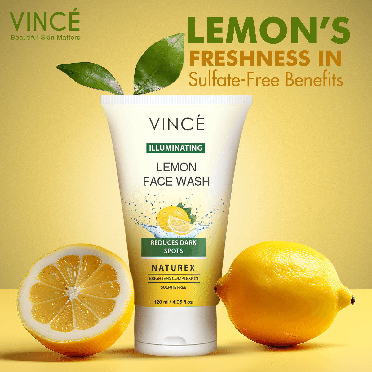 Lemon Face Wash Pack of 3 – Vince Beauty